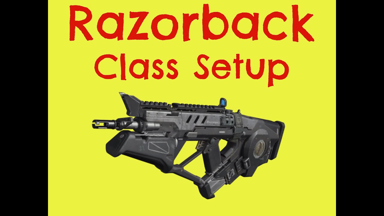Call of Duty Black ops 3: Razorback Class Setup - YouTube