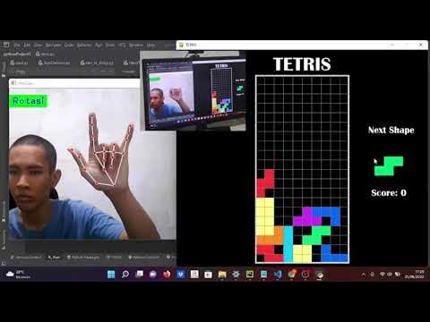 Main Game Tetris dengan AI - OpenCV Python Project - YouTube