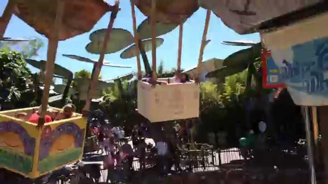 "Flik's Flyers" at Disney California Adventure - 7/11/2014 - YouTube