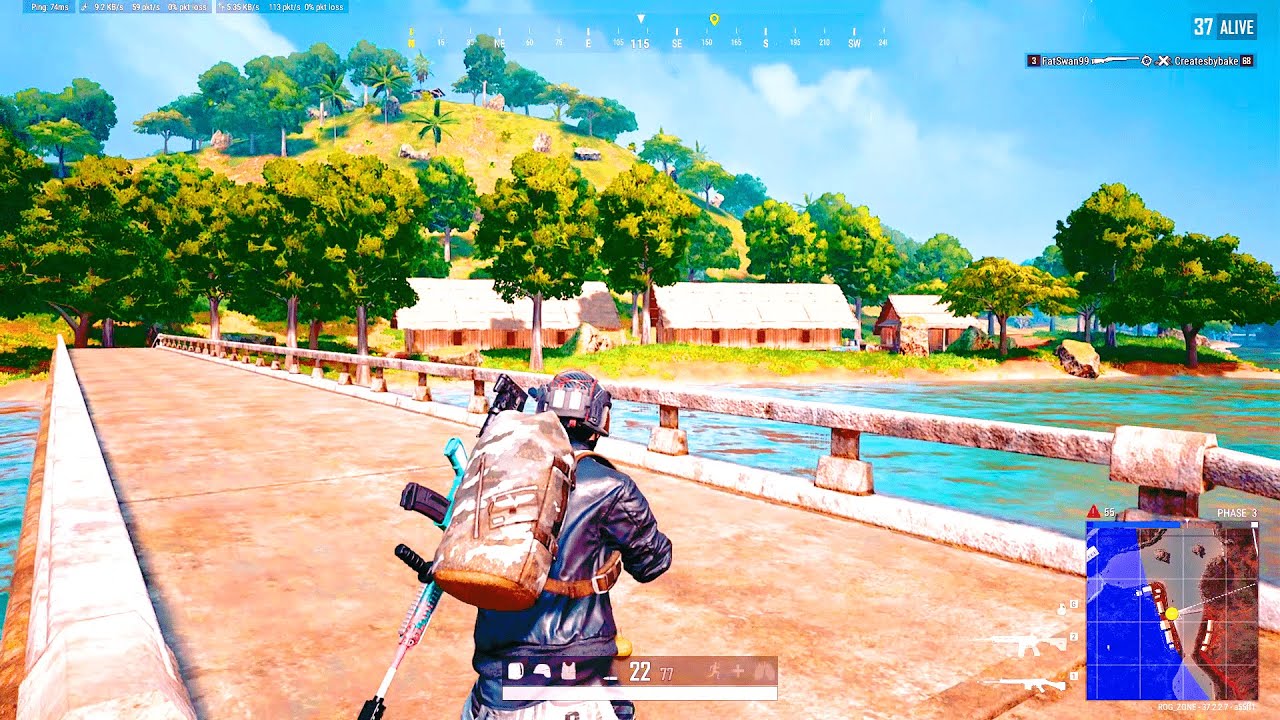 PUBG PC: Sanhok Map Gameplay (4K Ultra Graphics) 🏆 #66 | ROG ZONE - YouTube