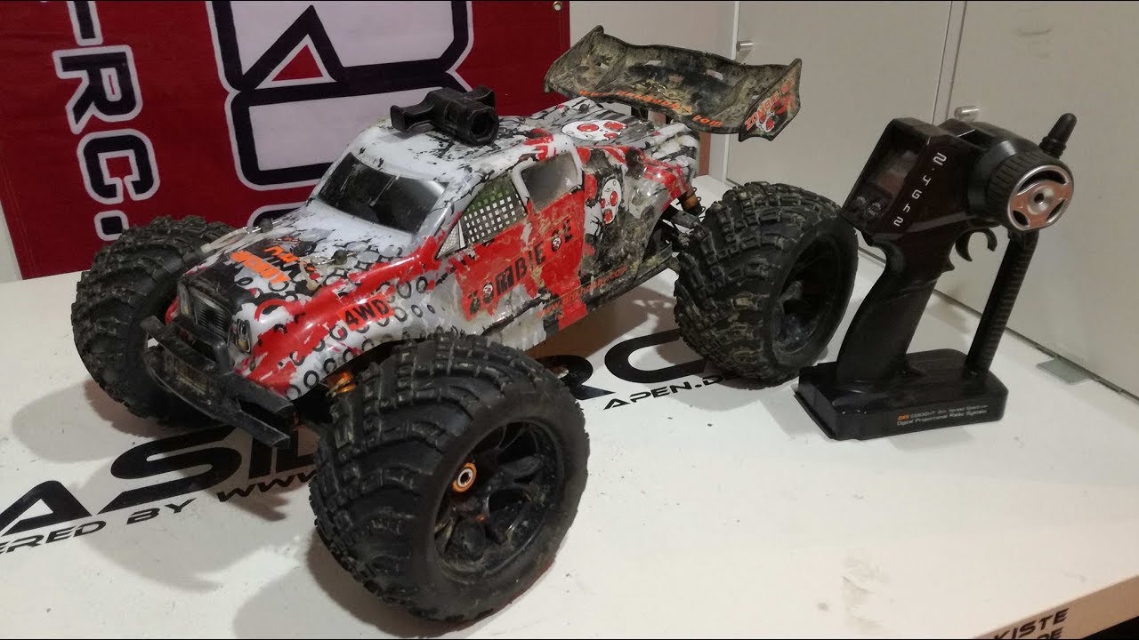 Review: DHK Zombie 8e 1/8 4wd Brushless Monster Truck [deutsch/ german ...