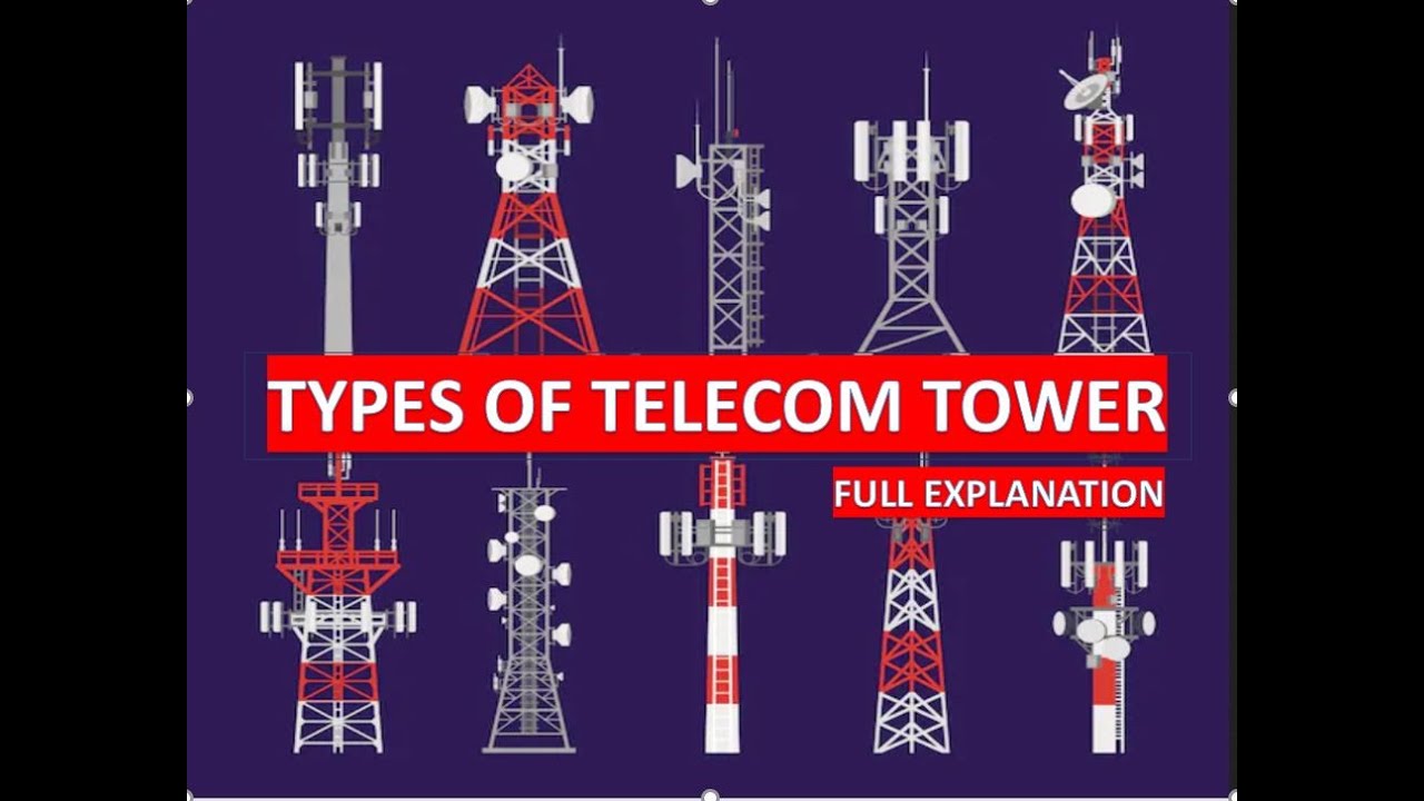 Mobile phone tower types | Tamil | Telecom Tower Technology - YouTube