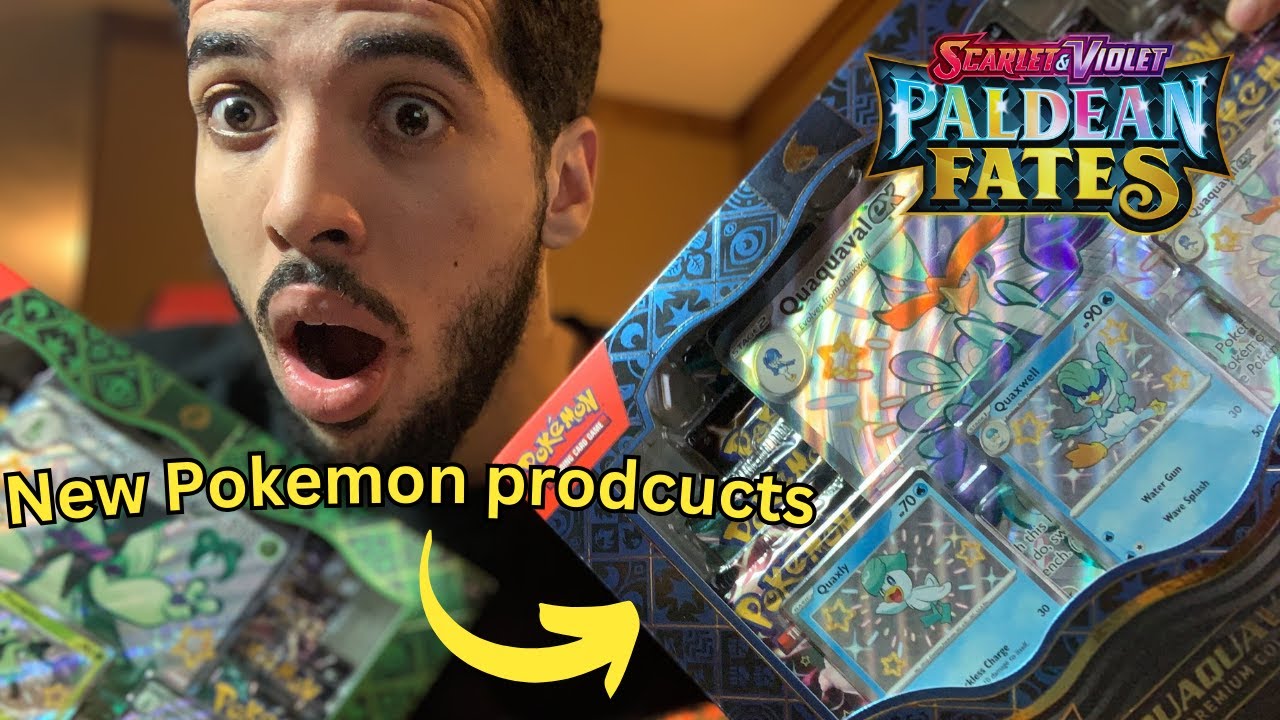 Opening all Pokémon Paldean fates Premium Collection Boxes! - YouTube