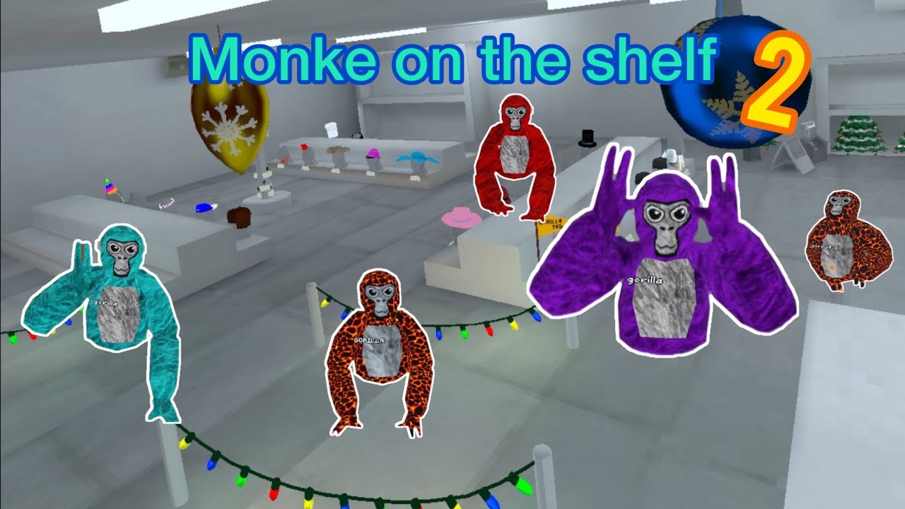 Monke on the Shelf Gorilla tag vr 2 - YouTube