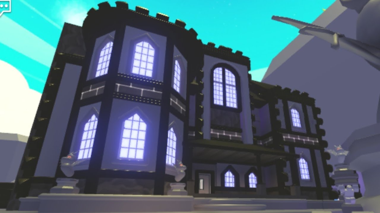 Adopt me! Goth Mansion 🖤 - YouTube
