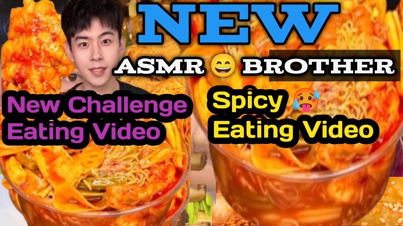 Asmr bro spicy 🥵 food | Crispy Fried Rose Chicken & Delicious Noodles ...