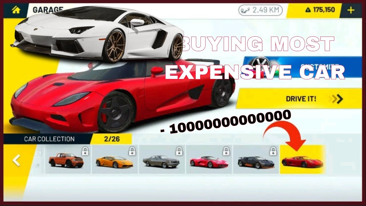 BUYING MOST EXPENSIVE CAR IN EXTREME CAR DRIVING SIMULATOR - YouTube
