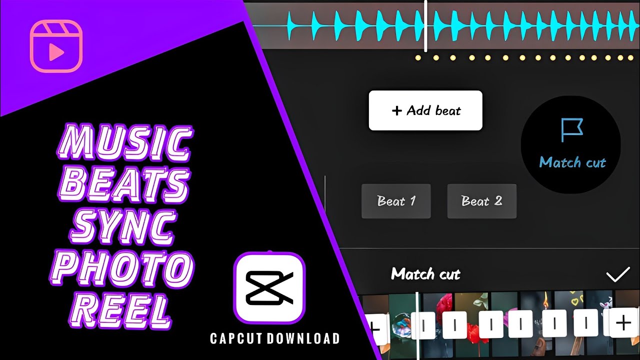 Beat Sync Photo Video Editing In CapCut | Beat Sync Video Editing | CapCut Beat Sync Tutorial ...
