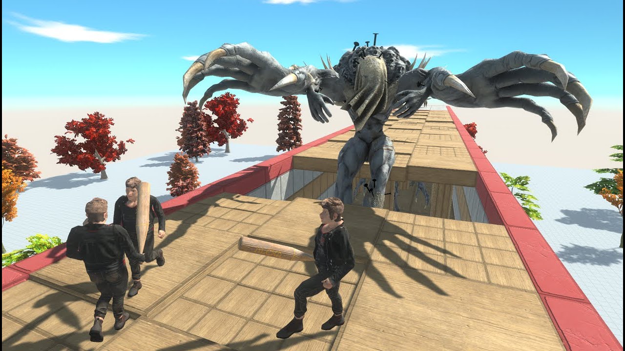 Escaping from Dangerous Scourge Claws - Animal Revolt Battle Simulator ...