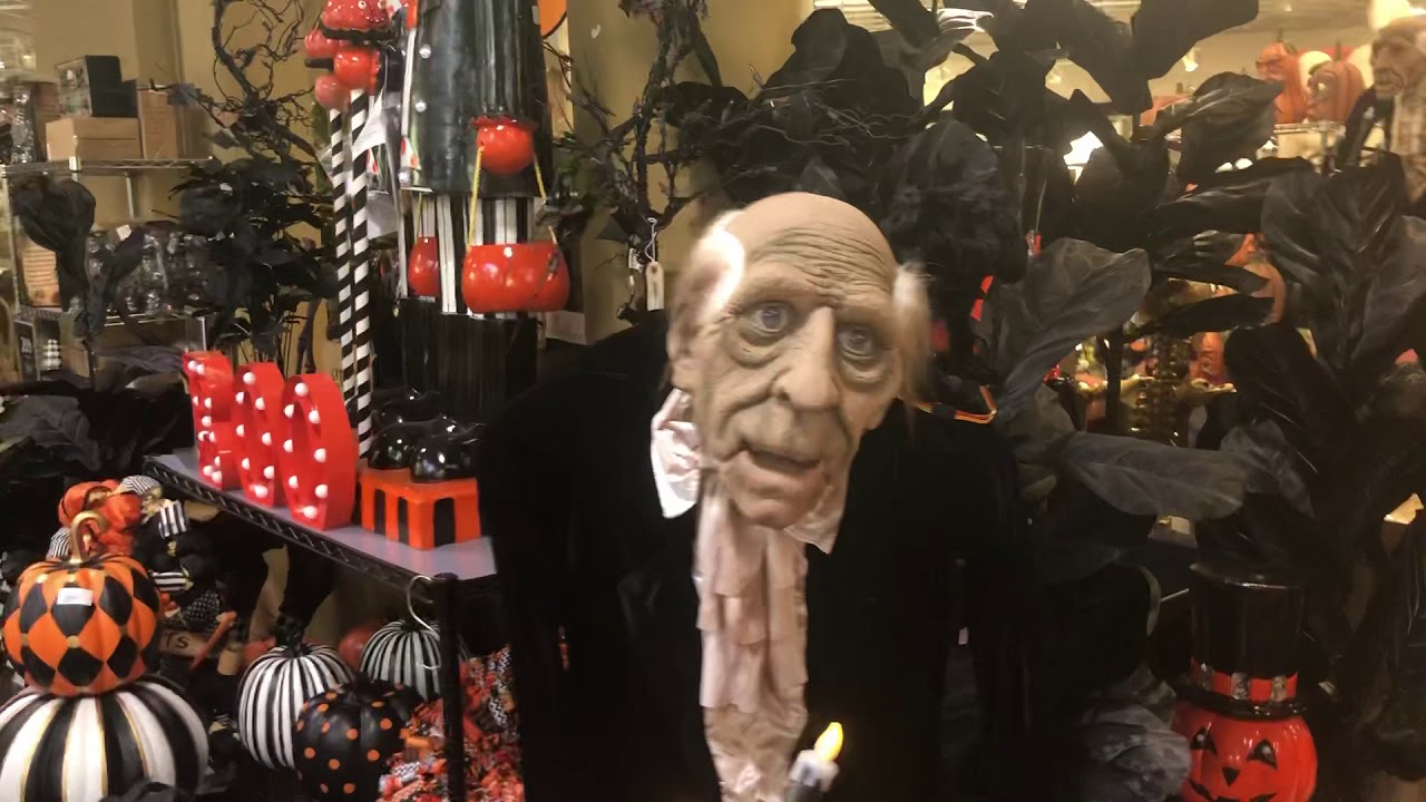Halloween Butler Animatronic - YouTube