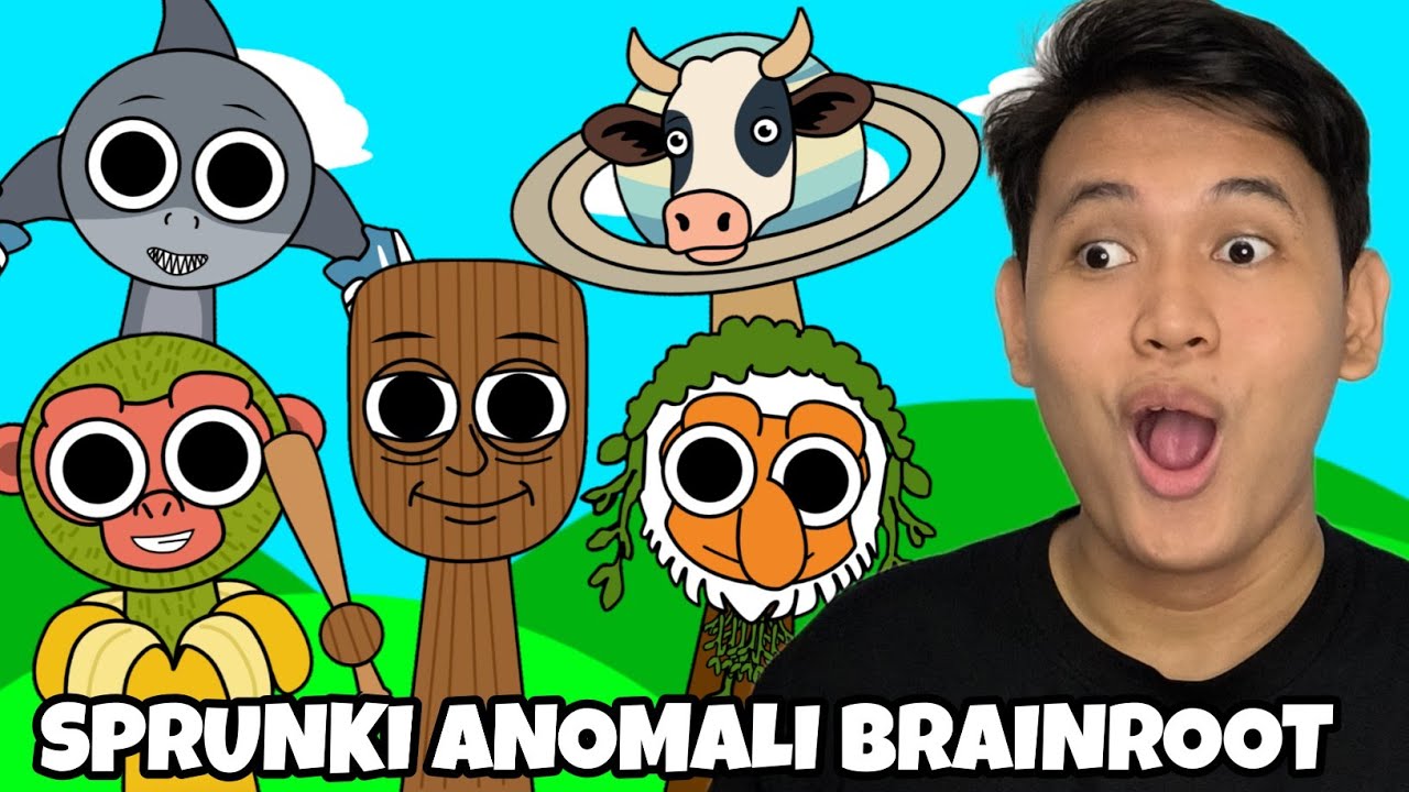 Sprunki Versi Anomali Brainroot Cuy | Sprunki But It's Italian ...