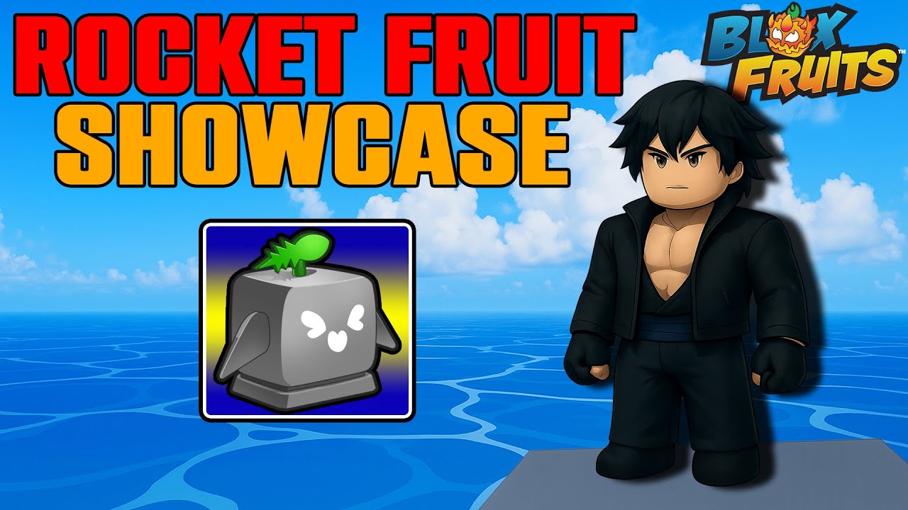 🚀 Rocket Fruit Showcase | All Skills & Effects | Blox Fruits - YouTube