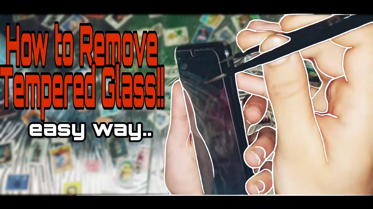 Easy way To Remove Tempered Glass From Samsung A30 -Gsm Tn - YouTube