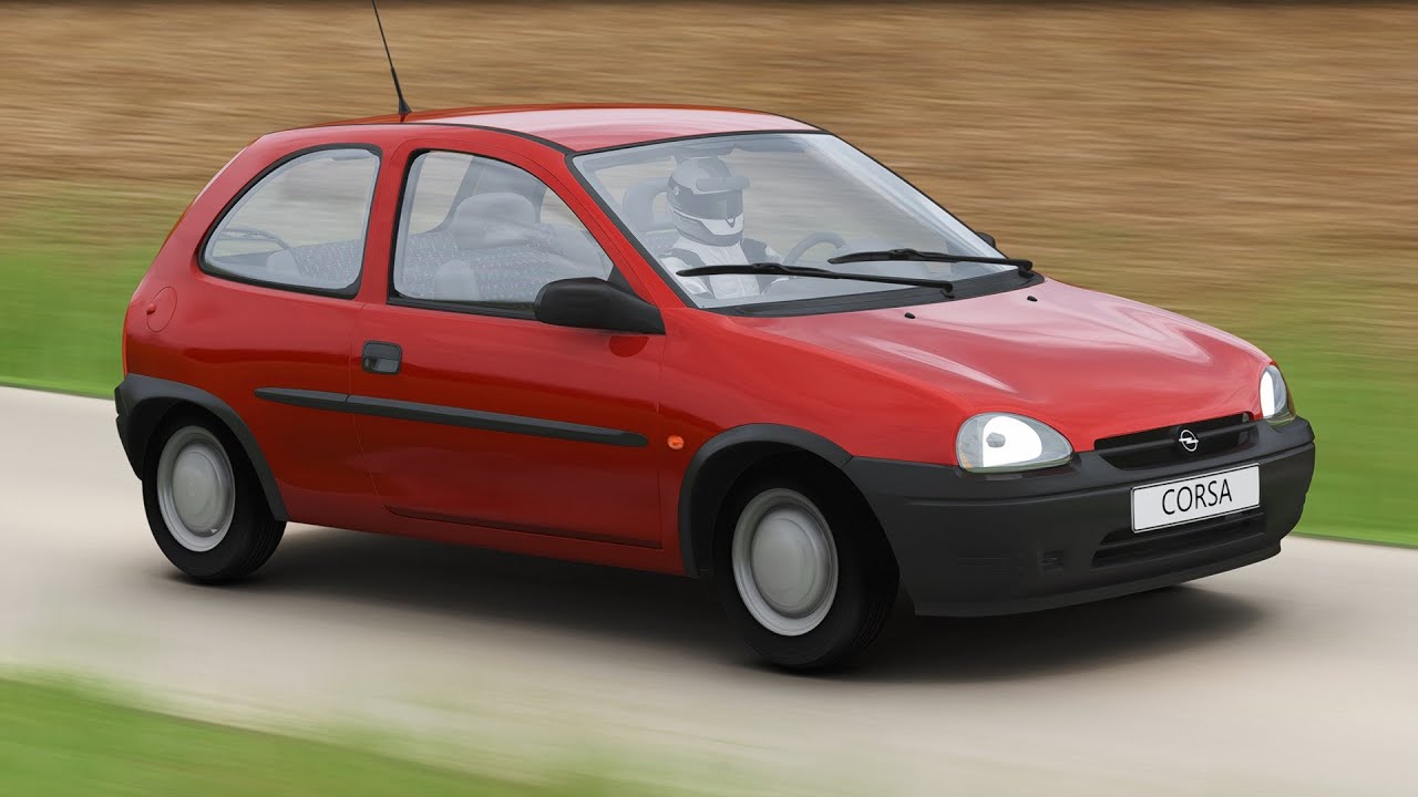 Assetto Corsa - Opel Corsa B + DOWNLOAD - YouTube