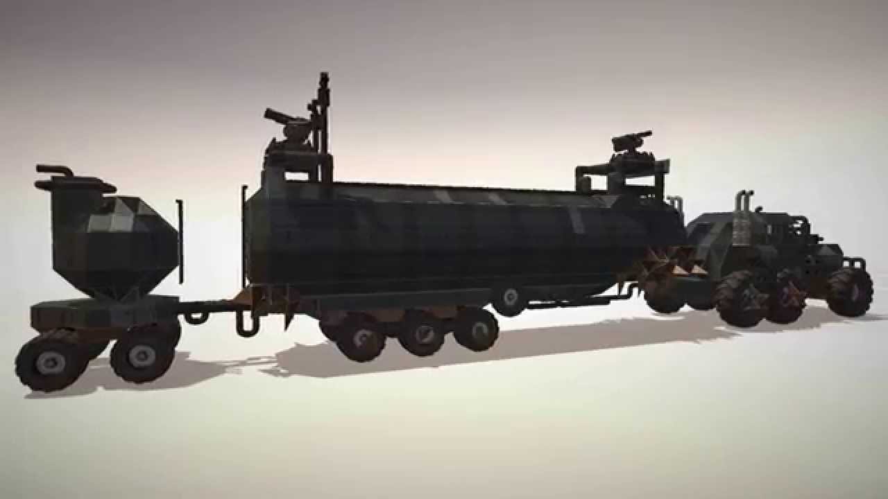 Mad Max War Rig Recreated - YouTube