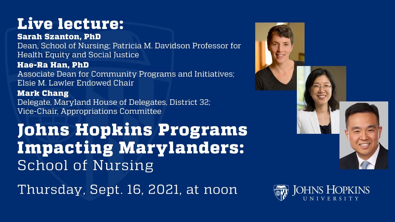 Johns Hopkins Programs Impacting Marylanders: School of Nursing - YouTube
