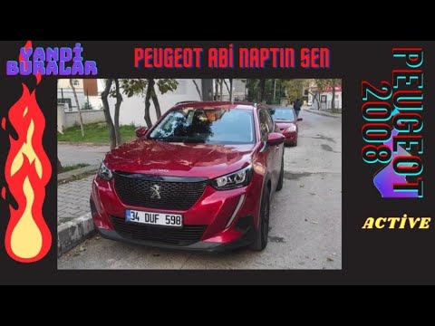 Peugeot 2008 1.2 Active/ Sürüş ve performans/ Tiktak 🚗 sürüş/ Kral gibi kral/ 390.000₺/