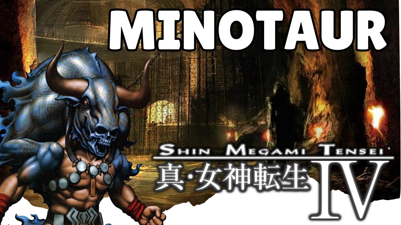 SHIN MEGAMI TENSEI IV - MINOTAUR BOSS - YouTube
