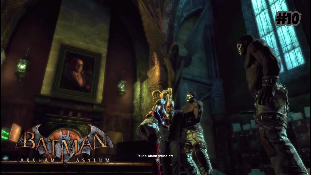 Batman Arkham Asylum Full Walkthrough Part 10: Recusing the Warden ...