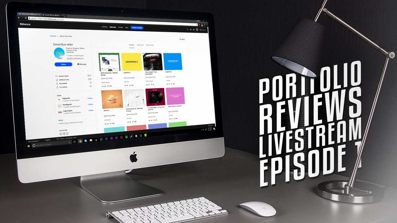 Portfolio Reviews Livestream | Ep. 1 - YouTube