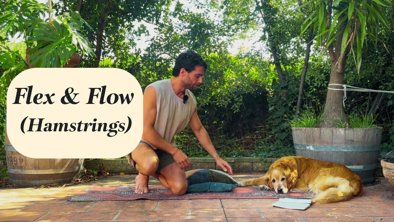 Tight Hamstrings? Flexibility and Yoga Flow To Help - YouTube