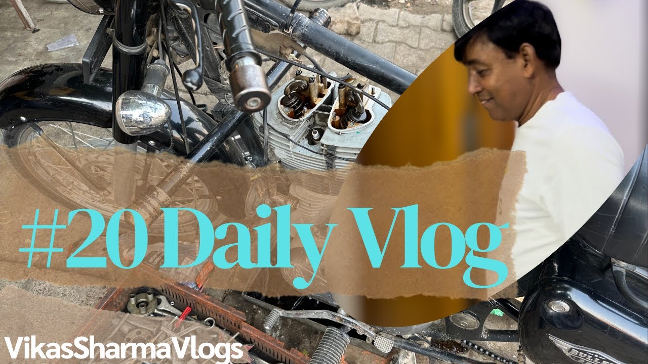 Aaj karai Bullet Ki Service | Bullet Service Cost | Royal Enfield ...