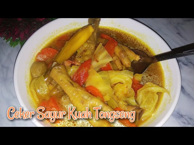 Resep Rahasia Tongseng Ceker Tanpa Santan: Nikmat, Lezat, dan Penuh ...