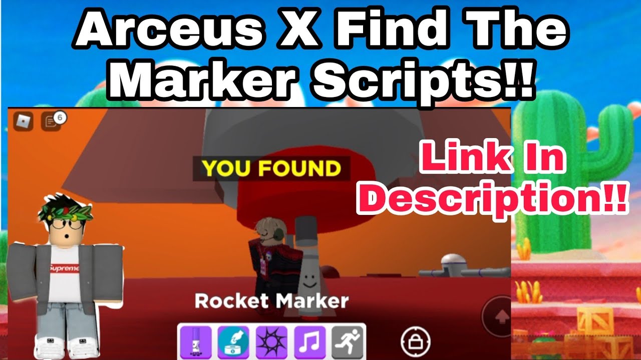 Roblox Arceus X Find The Marker Scripts TP - YouTube