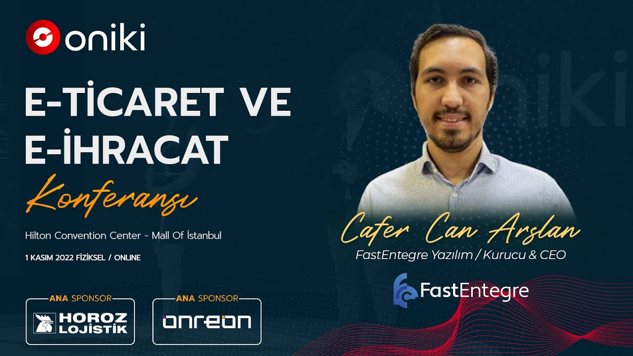 Cafer Can Arslan - FastEntegre Yazılım / Kurucu CEO - YouTube