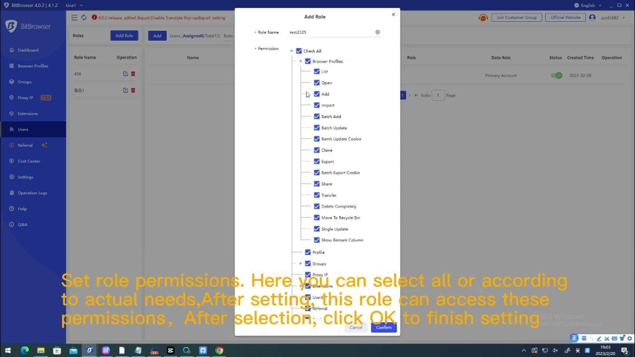 BitBrowser - User Management Video Tutorial - YouTube