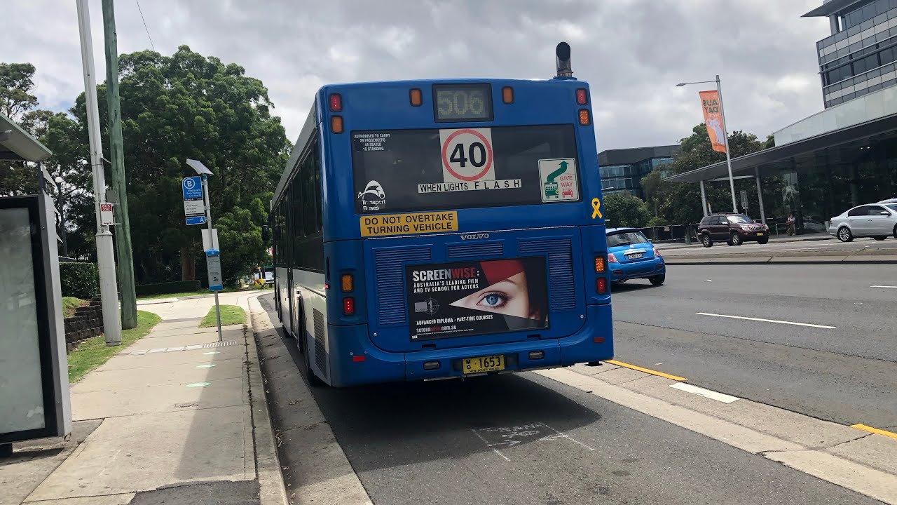 STA Sydney Buses Volvo B12BLE Euro 3 Volgren CR228L m/o1653 - YouTube