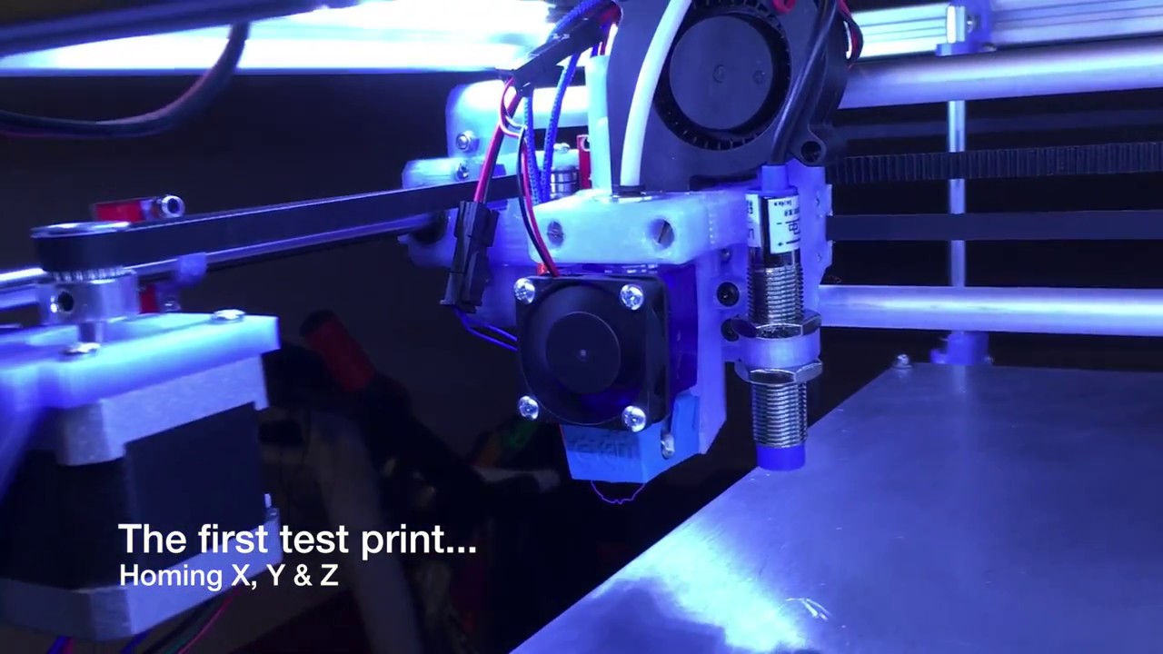 The build of the HyperCube 3D Printer - YouTube