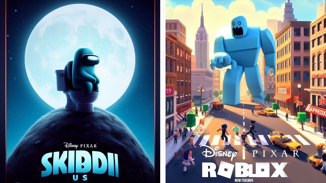 Posters from Disney and Pixar (AI crazy pictures) - YouTube