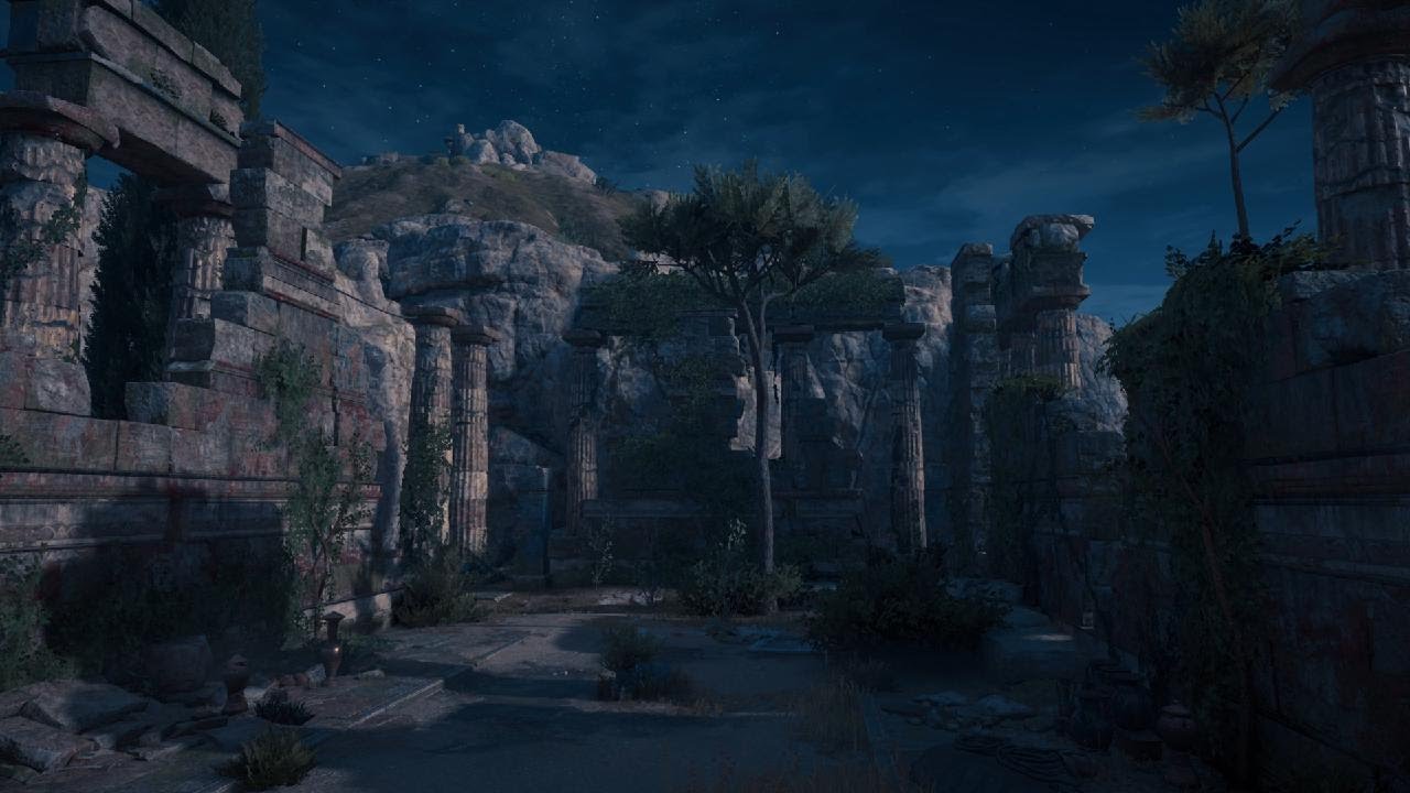 Ambient Assassin's Creed Odyssey - Temple of Zeus Chthonios - YouTube