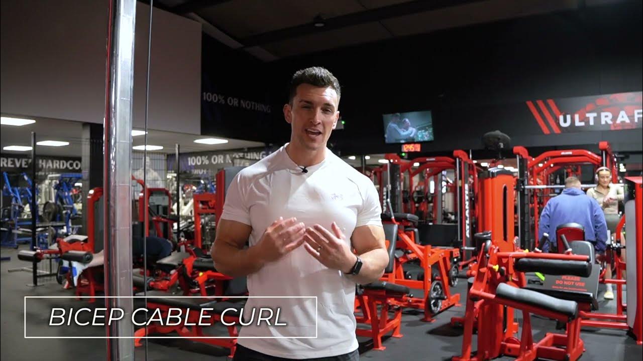 Bicep Cable Curl - Exercise Tutorial - YouTube