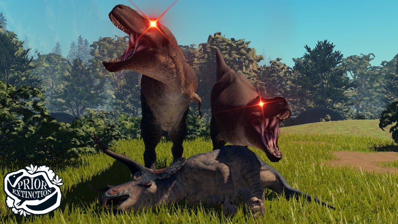 Elder T-Rex TERRORIZES All of Lowlands in Prior Extinction!!! - YouTube