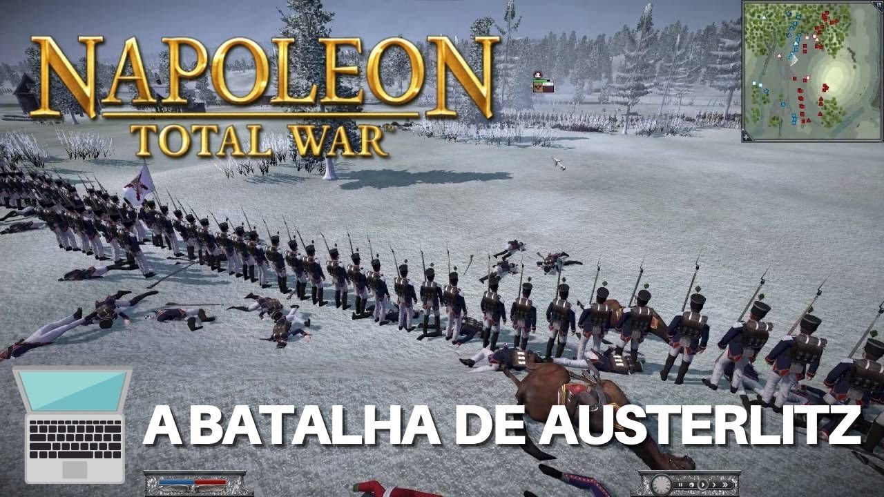 TOTAL WAR NAPOLEON: 1805 - A BATALHA DE AUSTERLITZ - YouTube