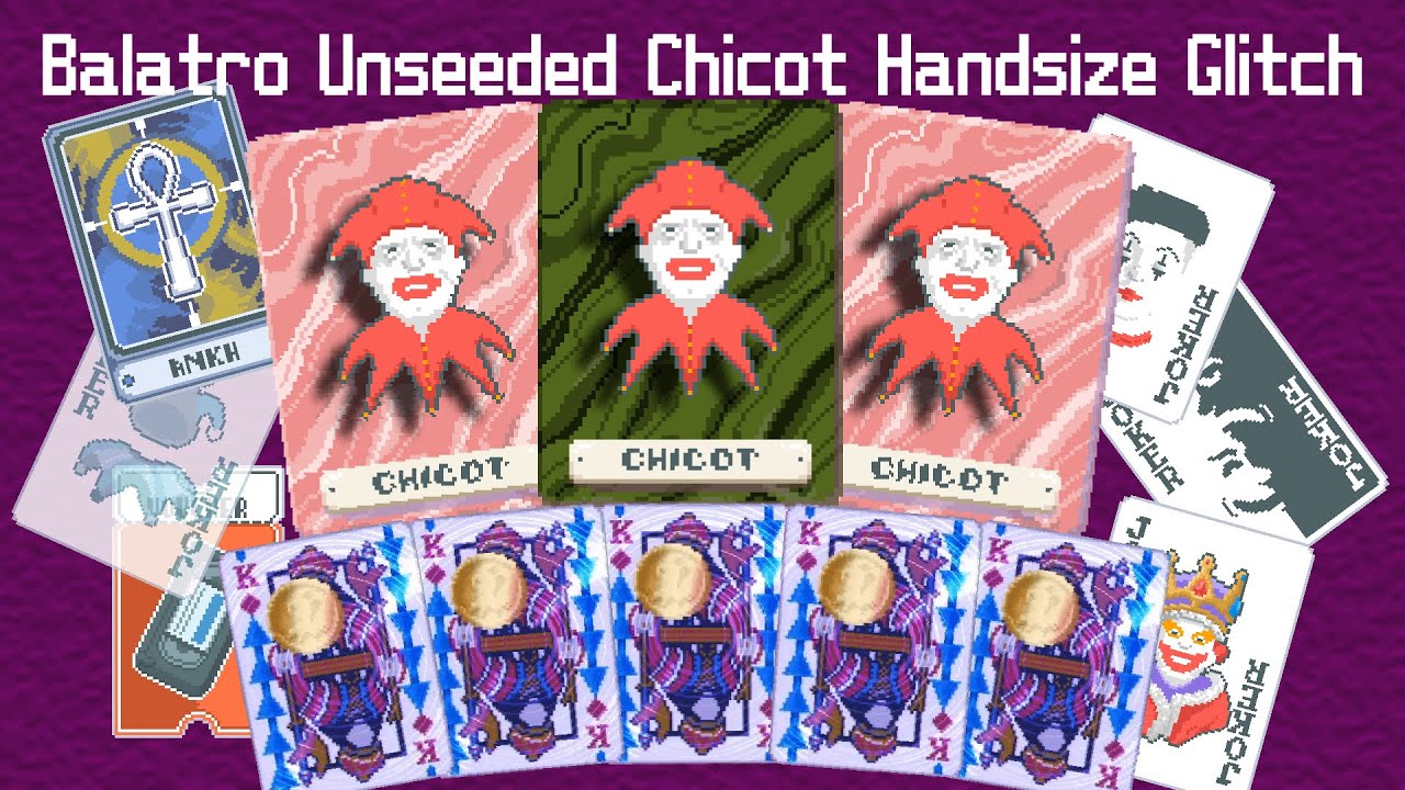 The Most Overpowered Glitch in Balatro Right Now | Unseeded Chicot Hand ...