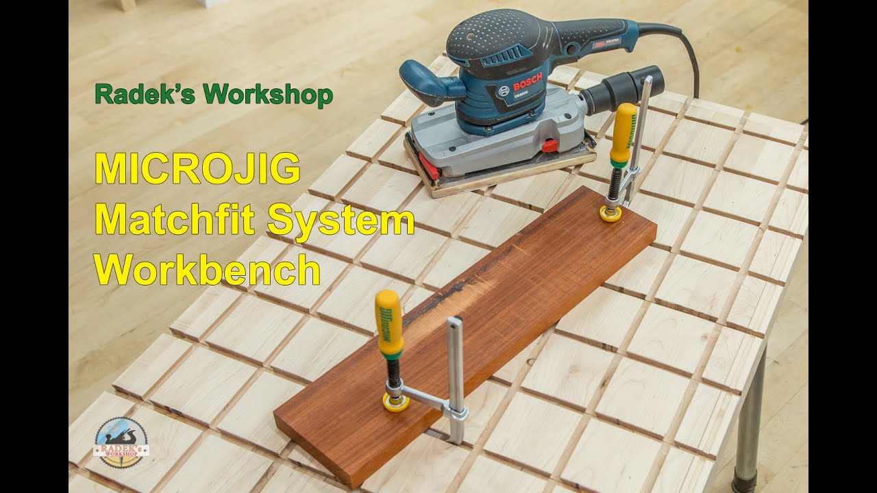 Microjig Matchfit Workbench - YouTube
