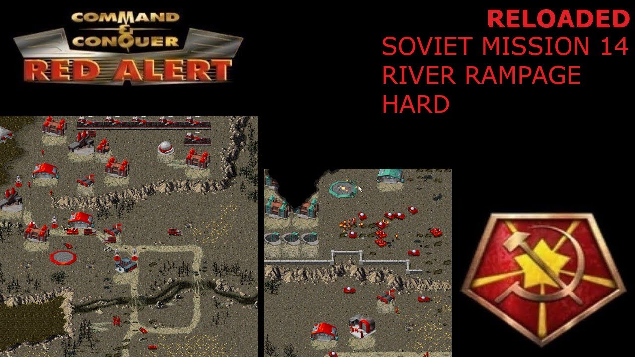 Red Alert: Reloaded - Soviet Mission 14: River Rampage (Hard) - YouTube