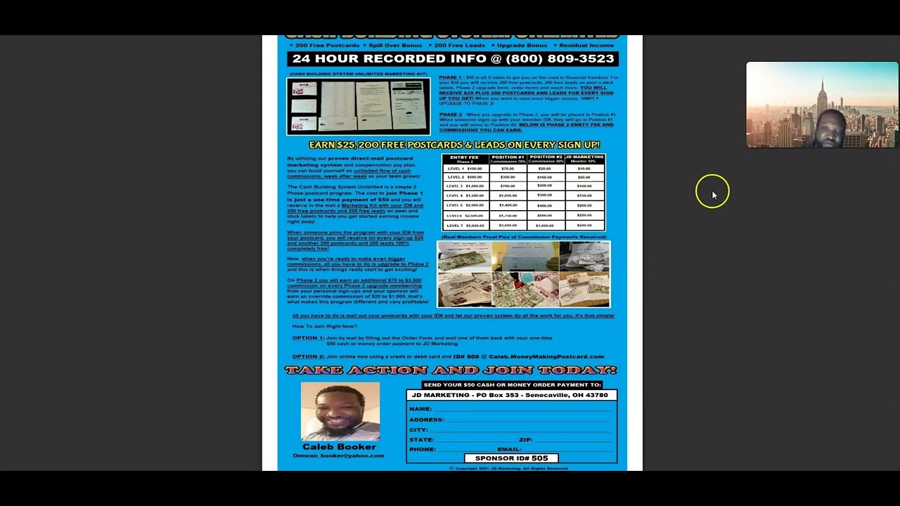 CBSU POSTCARD BUSINESS AND FLYERS!! - YouTube