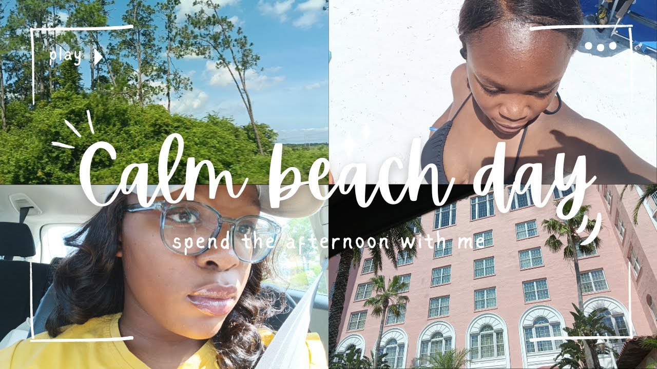 CALM BEACH DAY W ME [No talking, Family, Vibes, Beach, Hair & Vibes ...