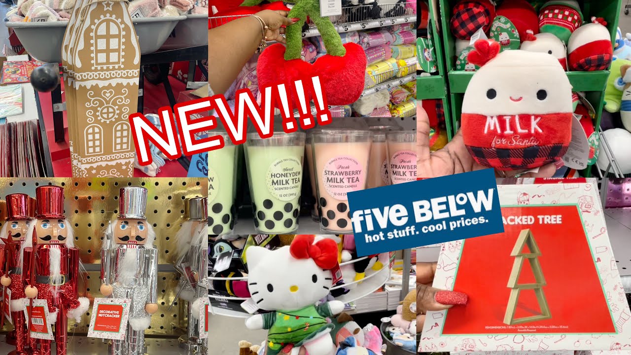 NEW!!! Five Below Finds Gifts, Holiday Decor , Candles and more - YouTube