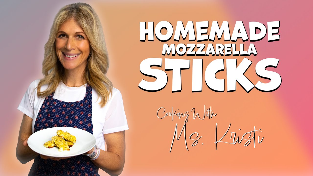 Homemade Mozzarella Sticks [Episode 26] | Cooking With Ms. Kristi - YouTube