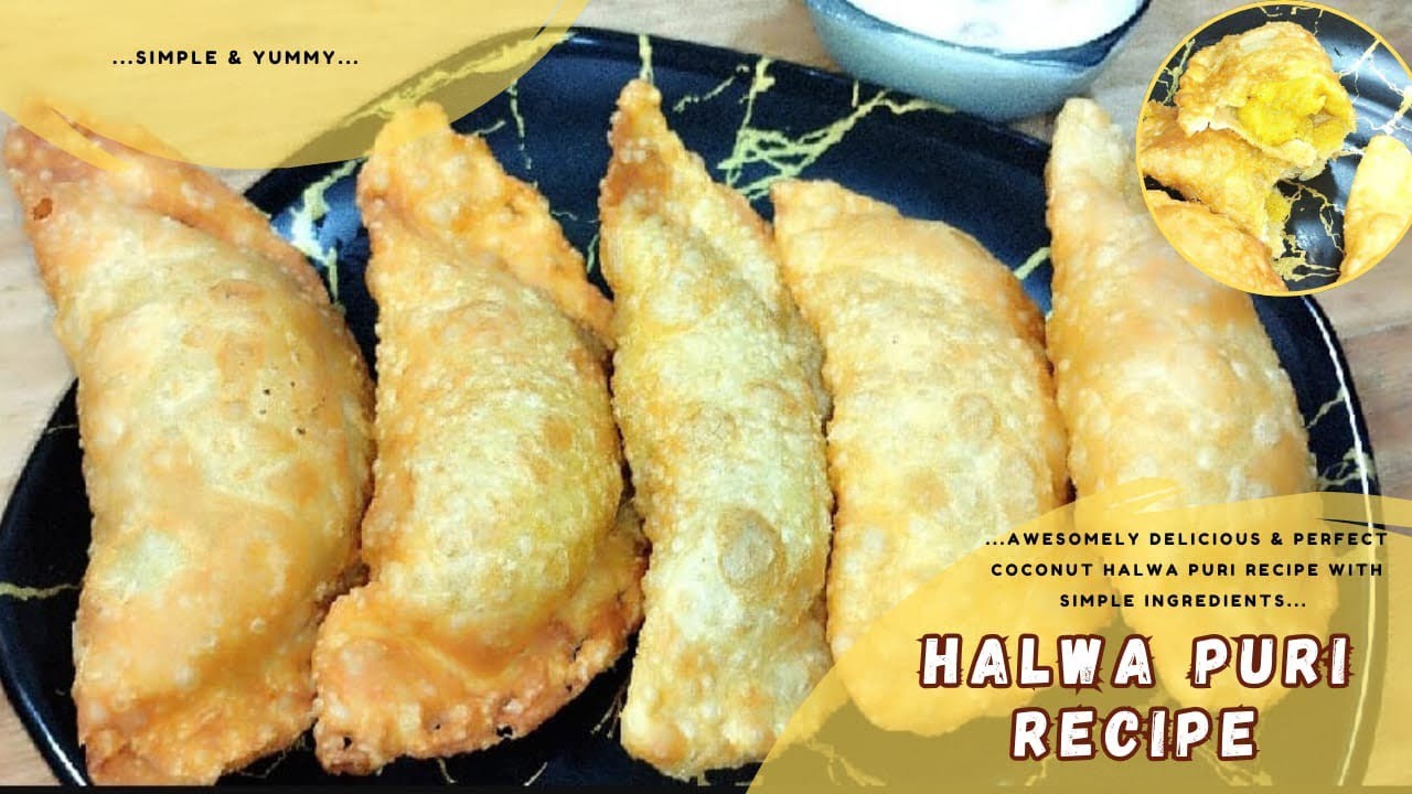 Super Crisp Halwe ki Puri / Halwa Puri Recipe | Delicious & Crisp ...