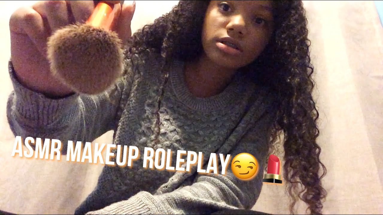 ASMR Doing your makeup Roleplay - YouTube