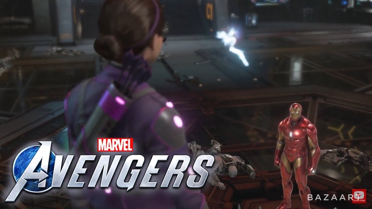 Iron Man Finds Kate Bishop With Model Prime Armor - Marvel's Avengers ...