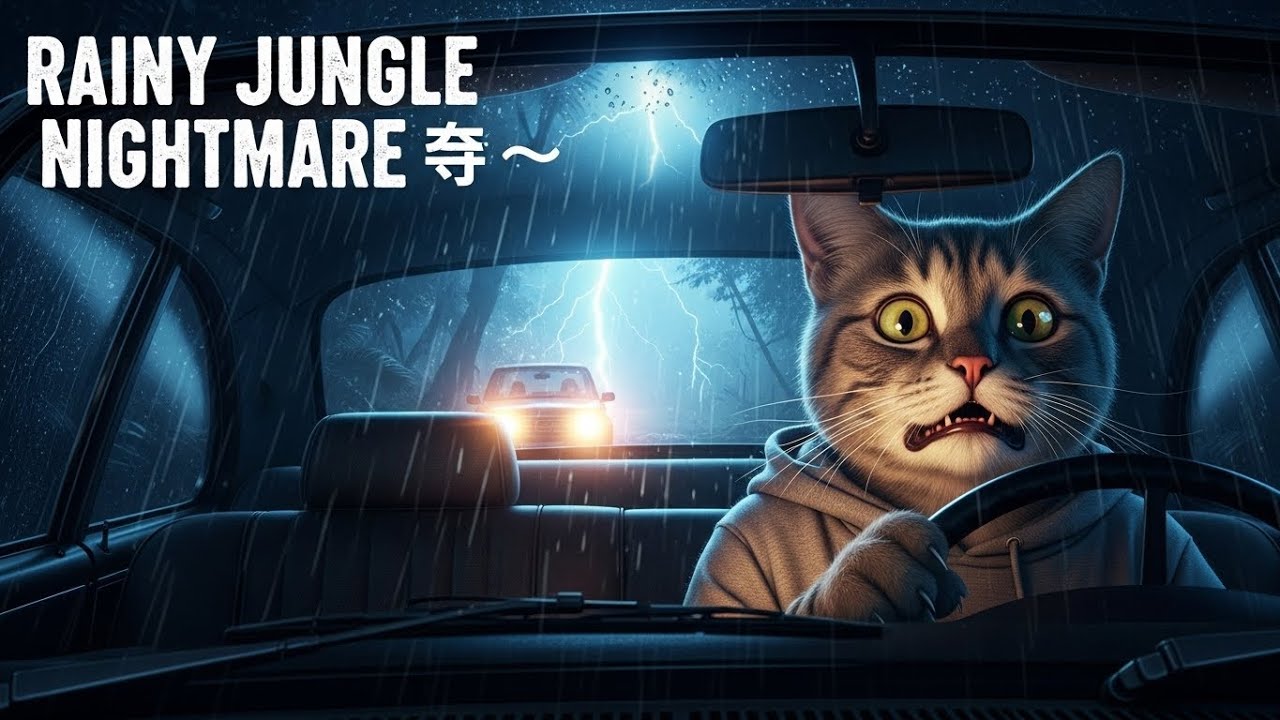 Rainy Jungle Nightmare: Human Cat’s Terrifying Dream 😱🌧️ | Ultimate ...
