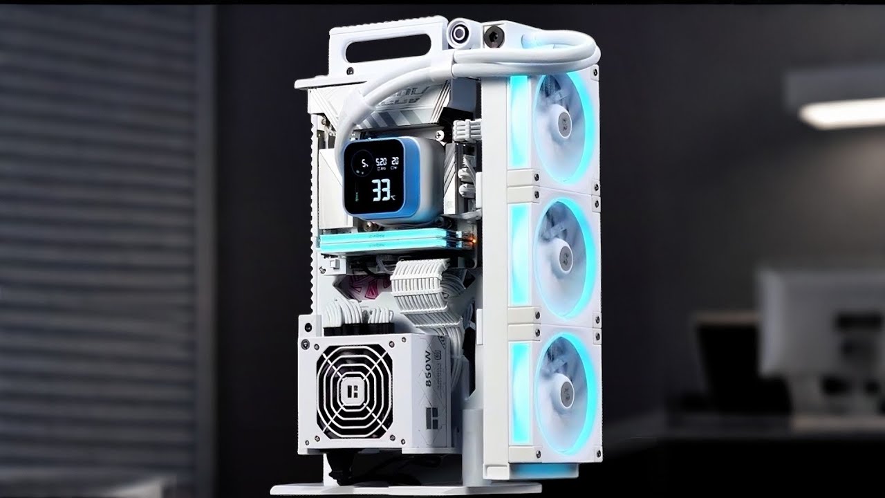 Custom White Casing | Intel Ultra 7 | RTX 5070 Ti : The Perfect PC for ...
