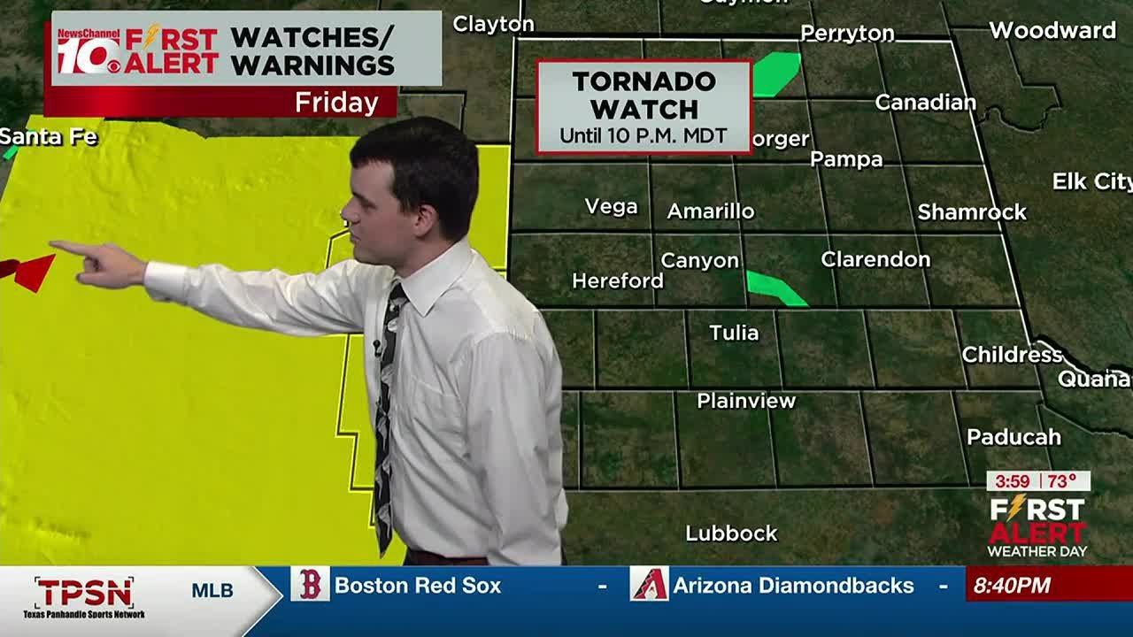 KFDA 4:00 P.M. Weather Cut In - YouTube